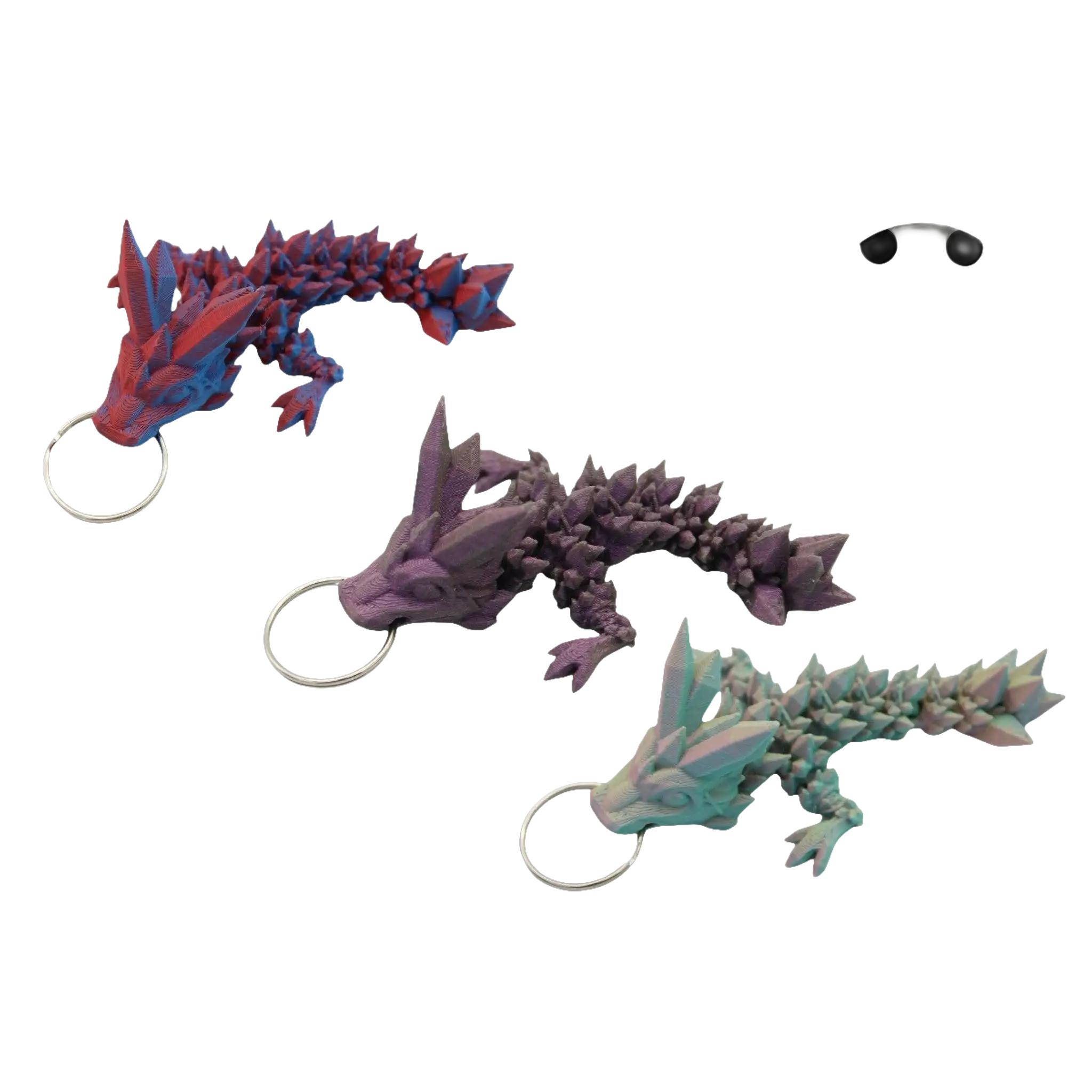 Crystal Dragon Keychains Meticulous Attention – Alchemist Cards & Games